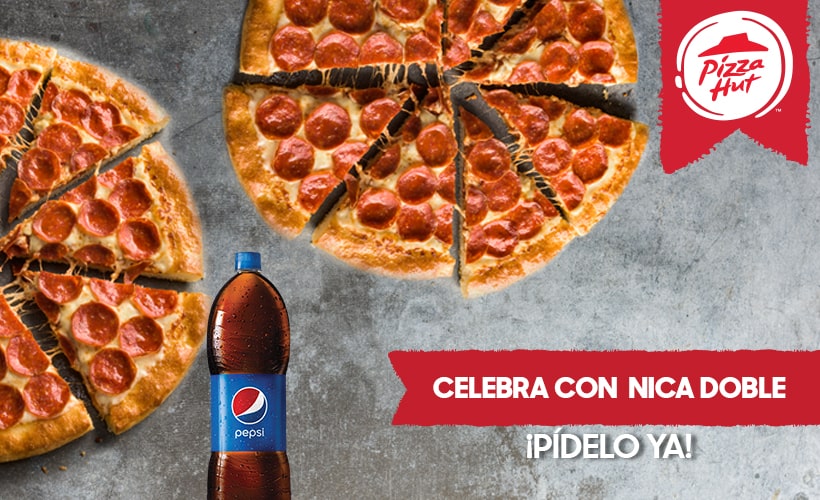 Pizza Hut a domicilio - Nicaragua