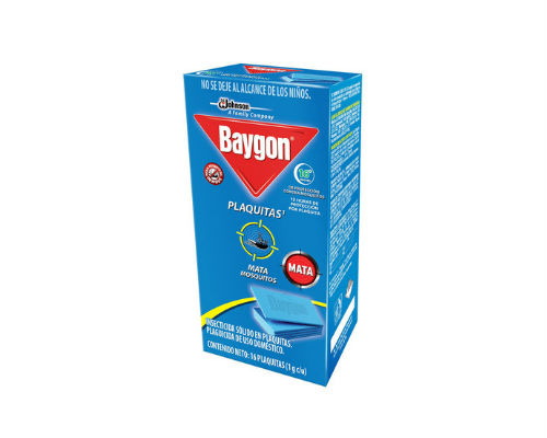 Limpieza : Plaquitas Baygon Contra Mosquitos y Zancudos