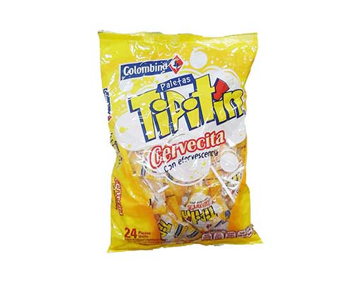 Chocolates y Dulces : Colombiana Paleta Tipitin Cervecita Pk 24´S
