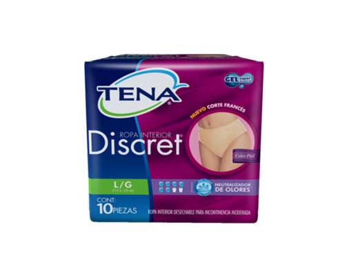 Protección Incontinencia : Ropa Interior Desechable Tena Mujer