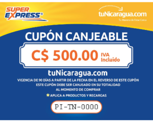 Super Express llega a tuNicaragua.com, una tienda en cada esquina